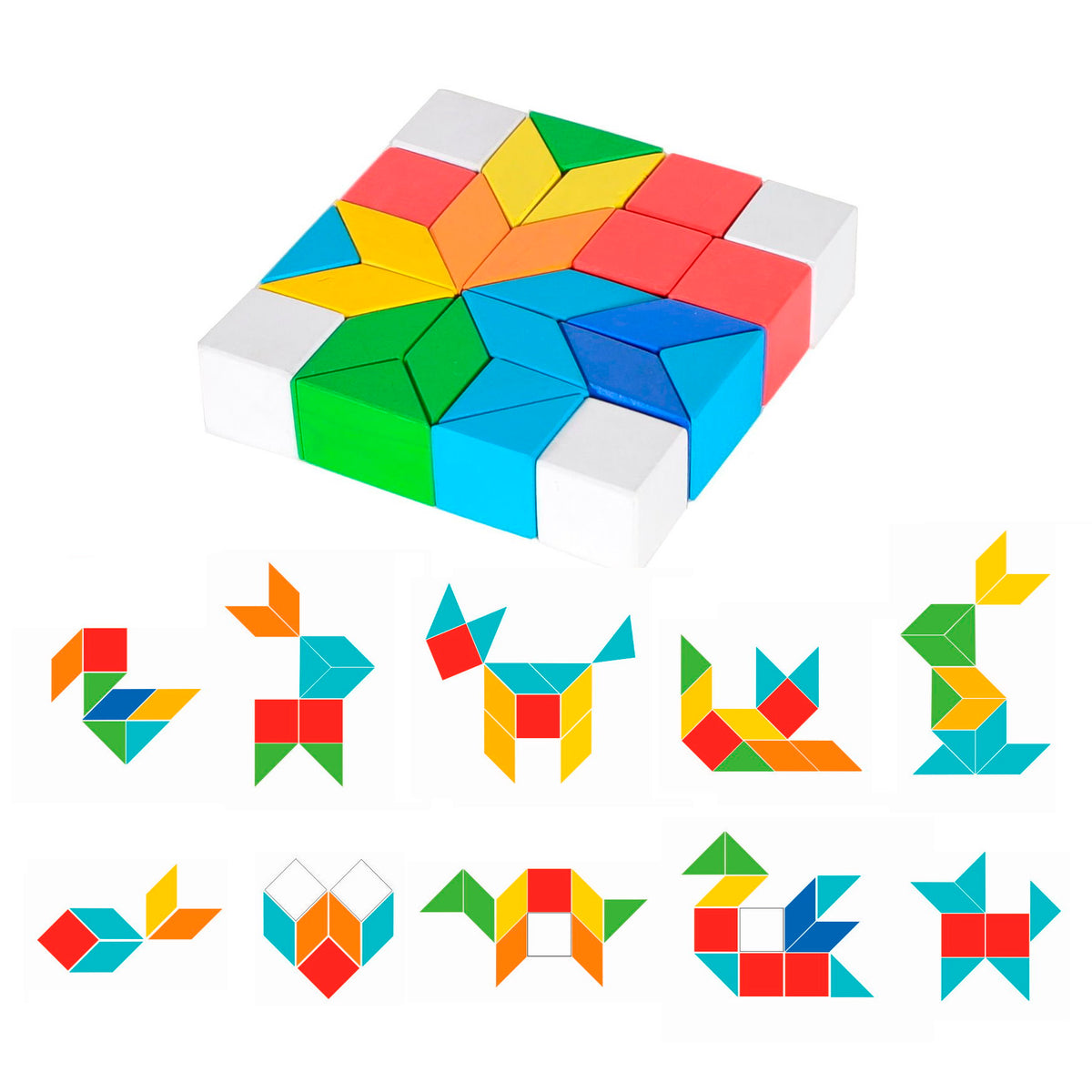 Mosaic Pattern Blocks – Chitrani
